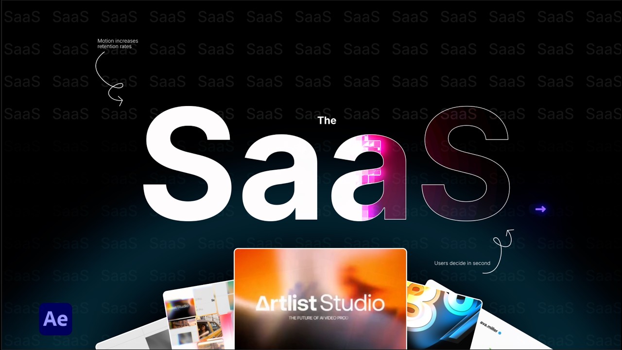 The Full SaaS Animations Masterclass in after effects | For Beginners | FREE Assets