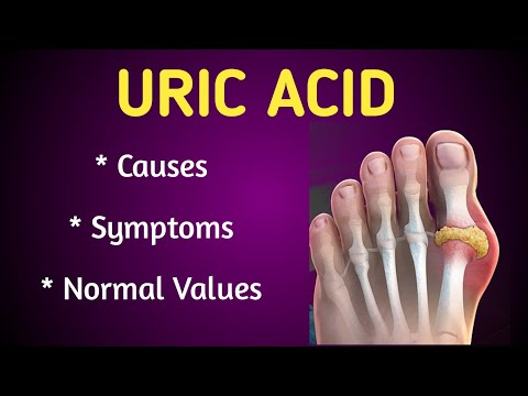 Uric Acid Normal Values, Causes and Symptoms.