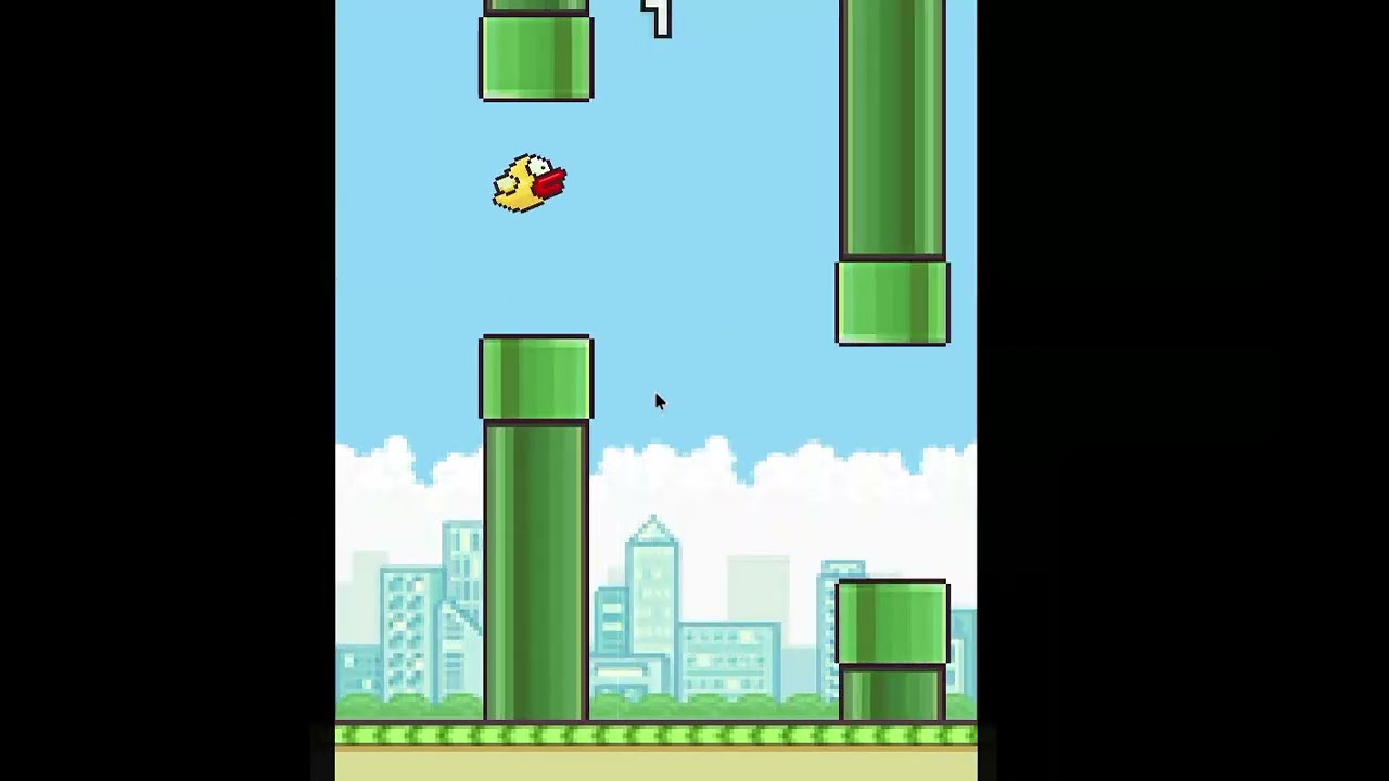Demo Playing Flappy Bird 3