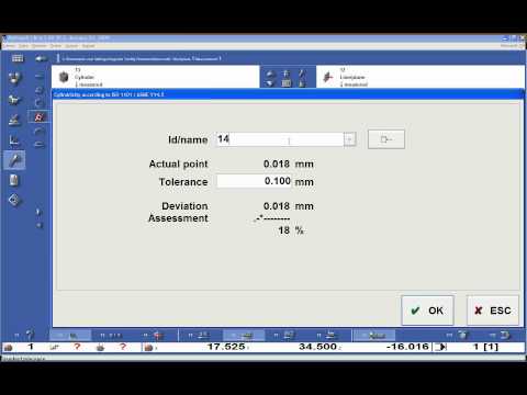 Metrosoft CM Module 140 Output Cylindricity