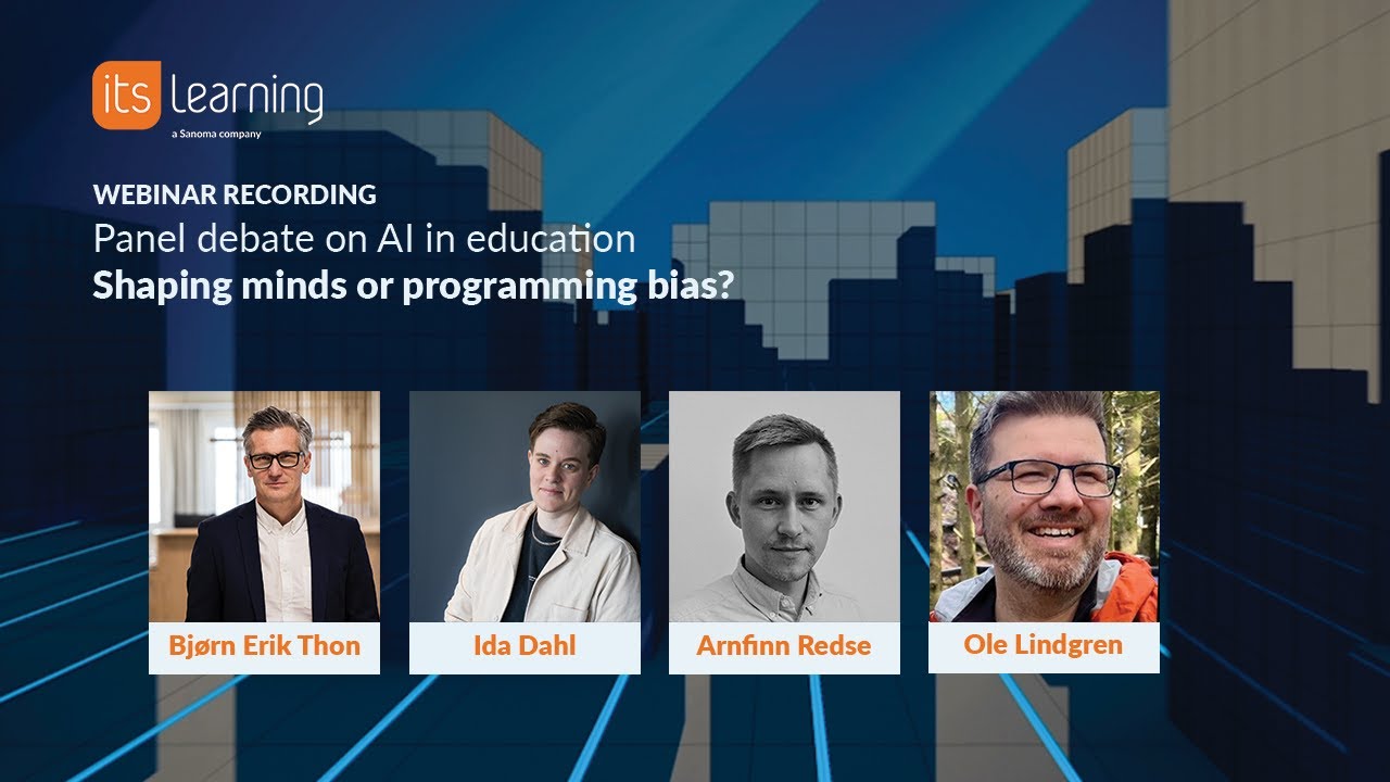 WEBINAR RECORDING | AI in Education: Shaping minds or programming bias ?