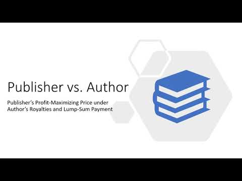Publisher vs. Author: Royalty Fees and Lump-Sum Payments