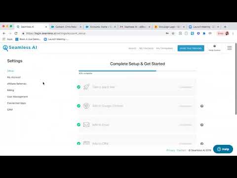 Seamless:Salesforce integration