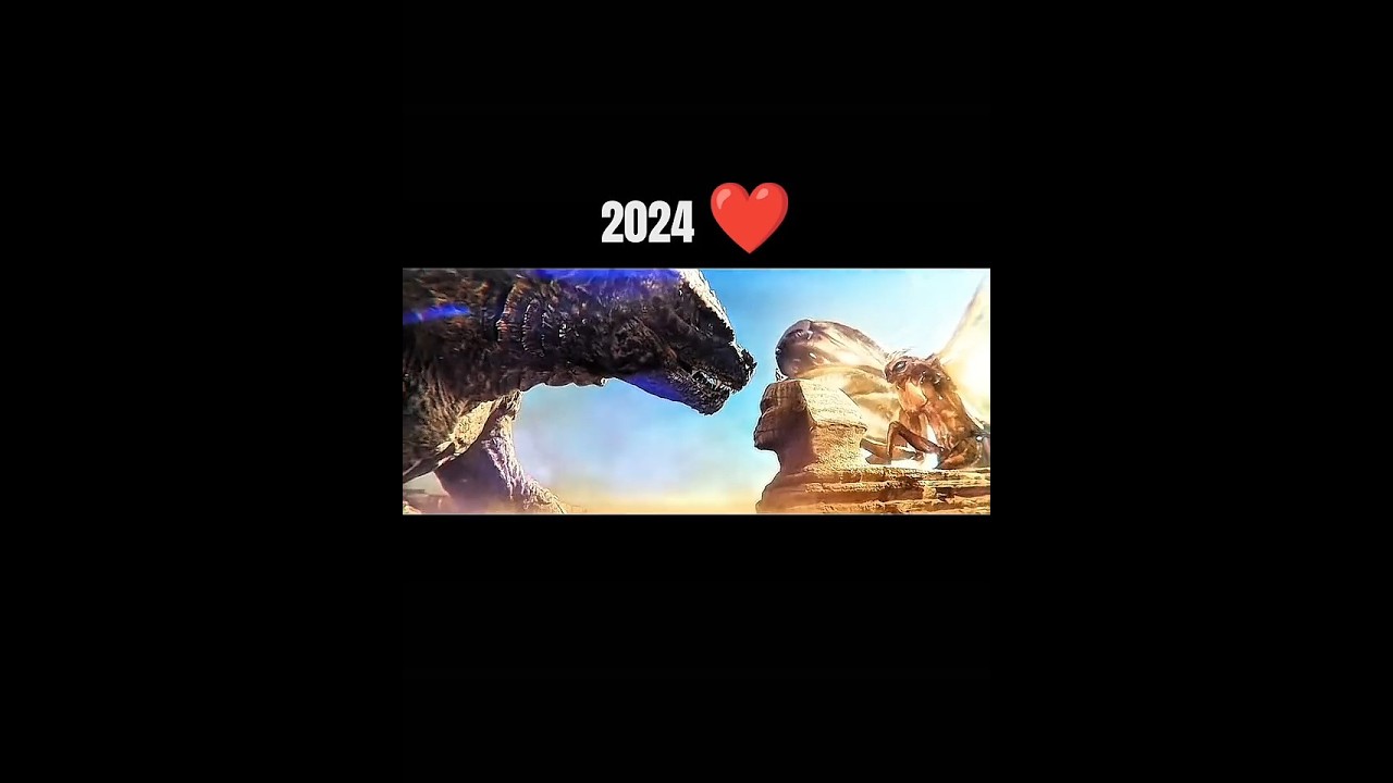 Godzilla and Mothra's Love is Immortal ❤️ Kamin #godzillaxkongthenewempire #godzillaedit