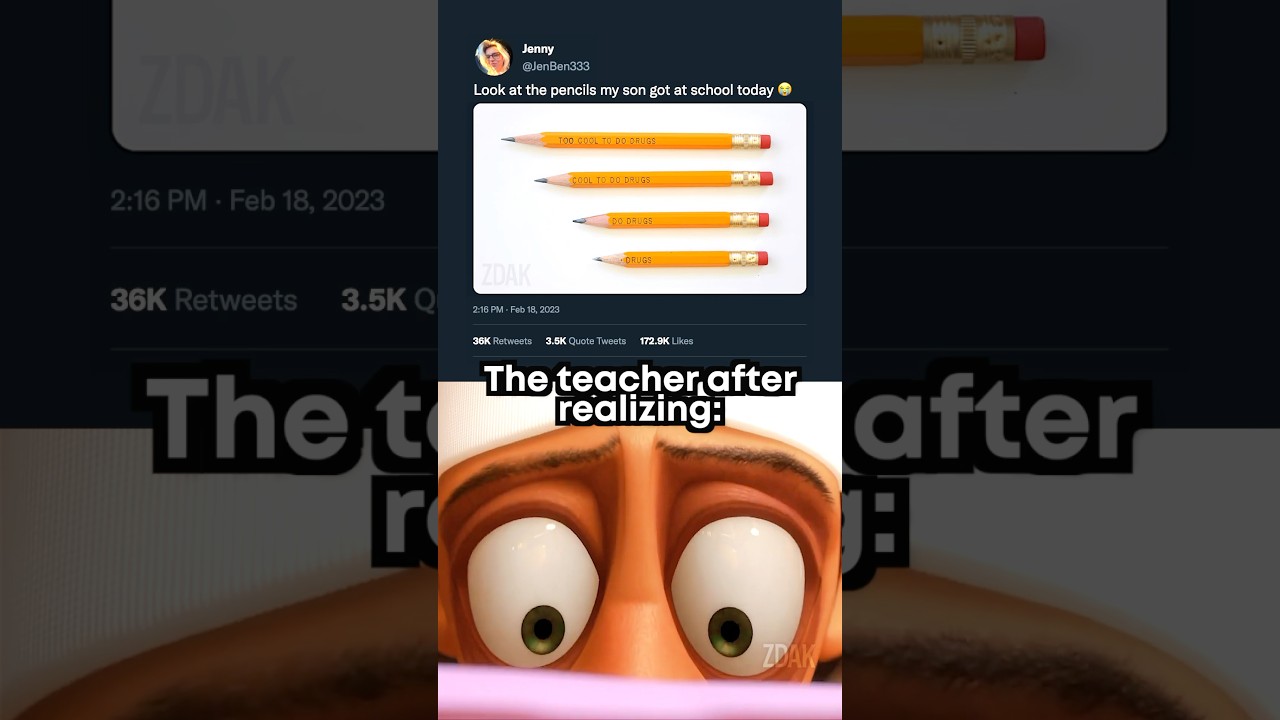 This pencil is gonna get banned 💀