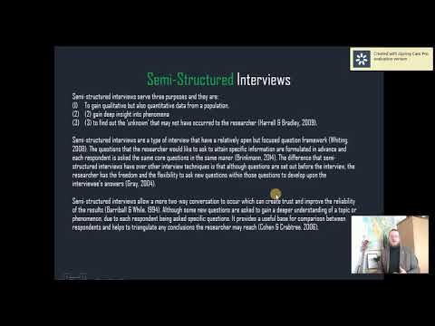 What are the three types of Interviews and how to create an Interview Schedule