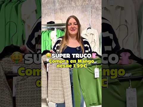 Súper TRUCO | Compra en Mango desde 1.99€ #outlet #mango #chollos