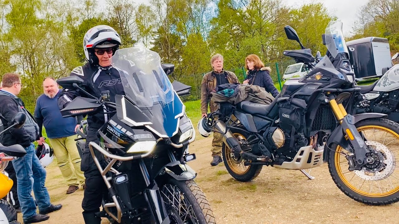 PATHFINDER CAFE Motorcycles TEN Minutes of NOT Many BIKES & NOT MUCH Happening at BLACKBUSHE Airport