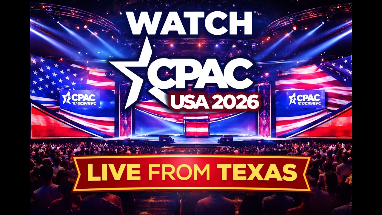 WATCH CPAC USA 2026: DAY ONE