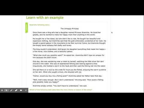 IXL | Determine the themes of short stories | 5th grade language arts