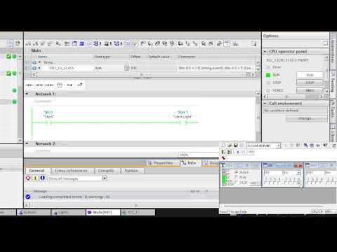 TIA PORTAL v18 integration with S7 PLCSIM Simulating Modules