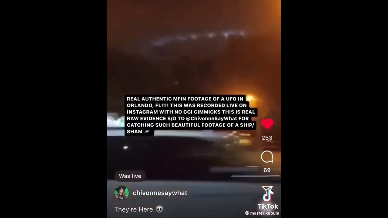 Real UFO Ship Spotted in Florida #omg #ufo #aliens #wtf #spaceship