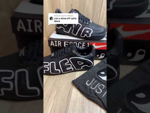 How Kick review legit check good reps Cactus Plant Flea Market x Air Force 1 Low Premium Black