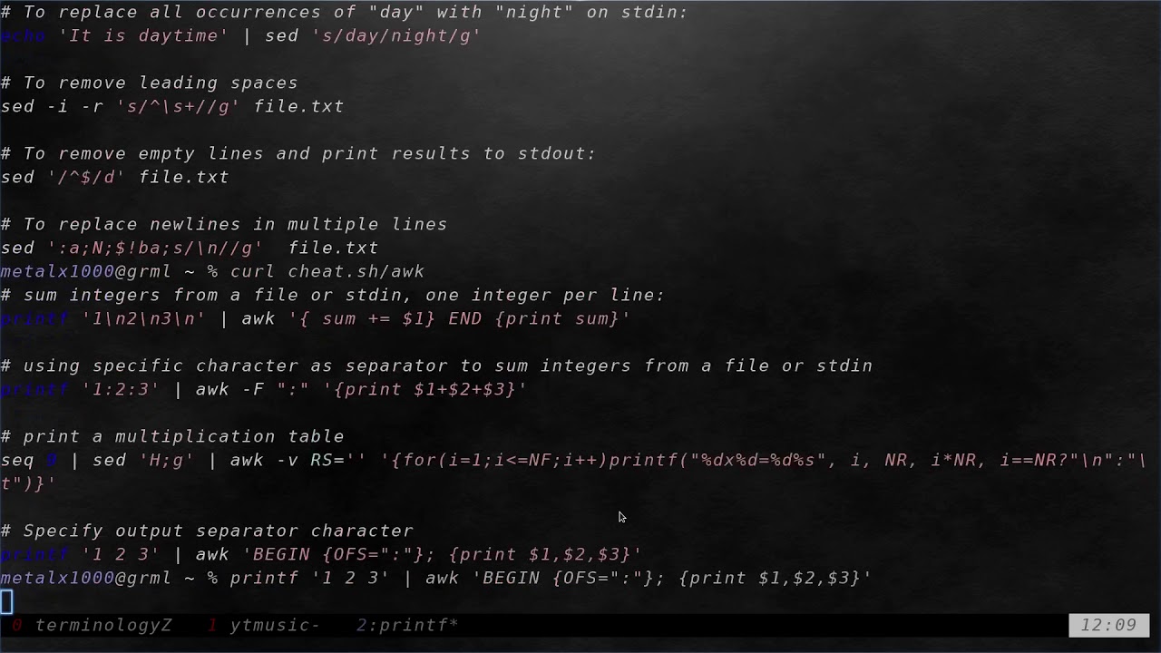 01 Scripting Cheat Sheet Linux Shell Tutorials 2018