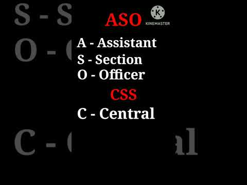 ASO IN CSS Ka Full Form in English || #virelshorts #fullform #BestStudyAdda #youtubeshorts