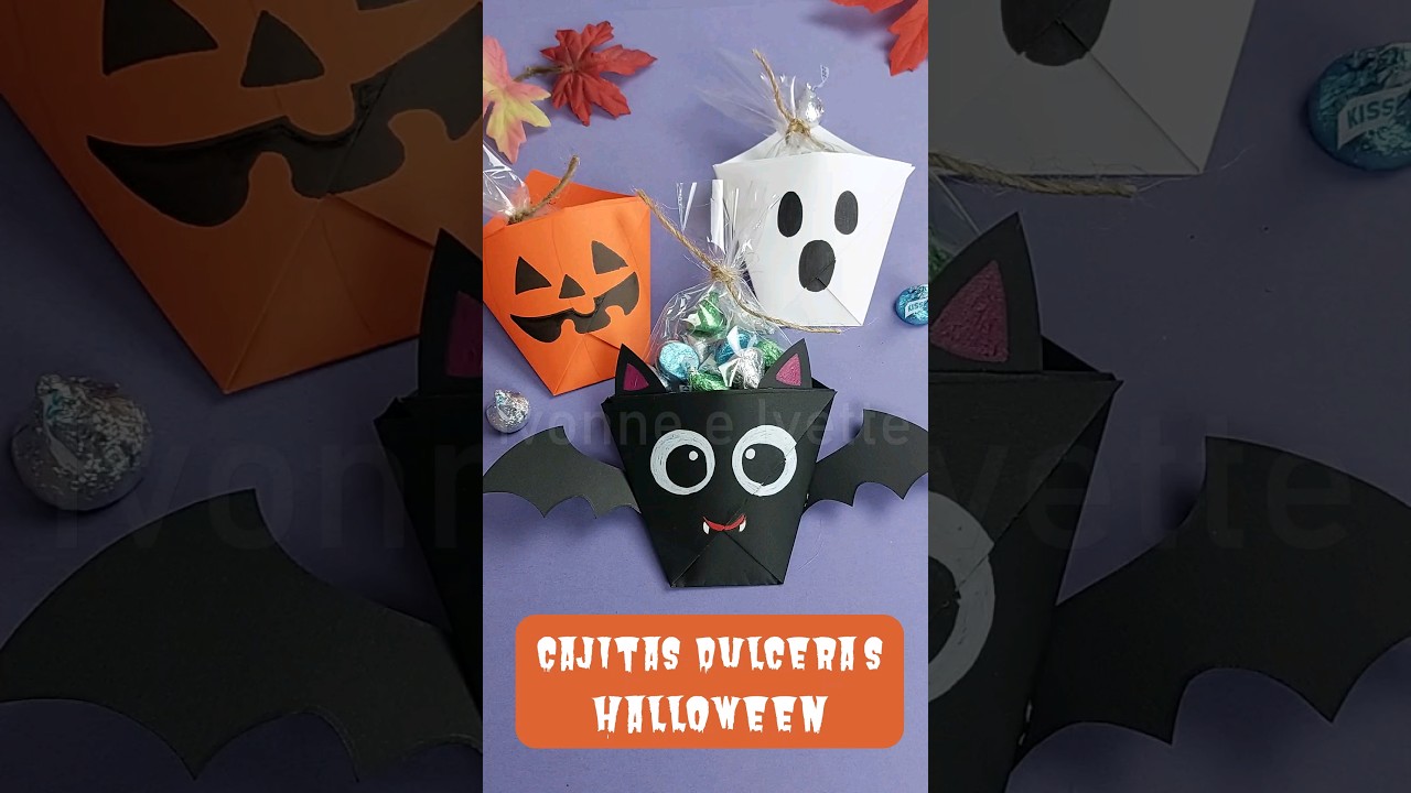 Halloween candy boxes🎃👻🦇🧡🖤 #halloween