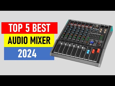 Top 5 Best Audio Mixer in 2024 | Audio Mixing Console 2024