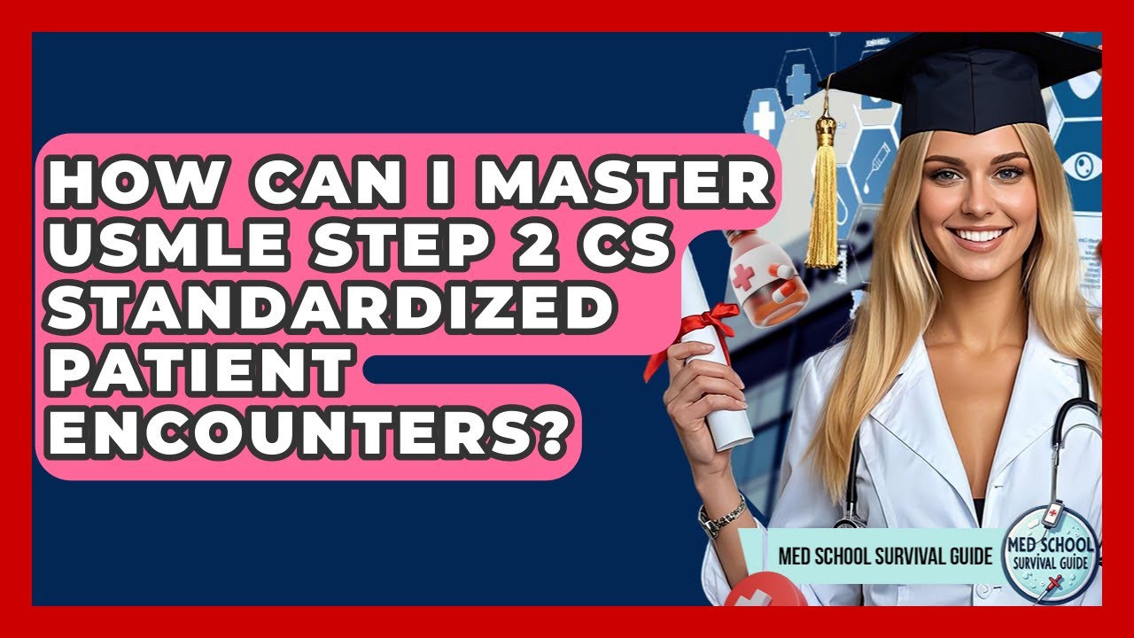 How Can I Master USMLE Step 2 CS Standardized Patient Encounters? - Med School Survival Guide