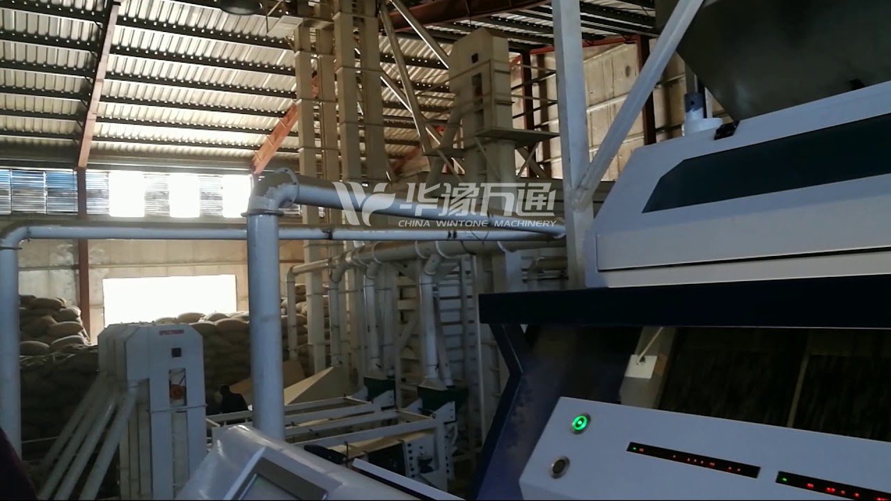 Coffee Beans Cleaning Line Built in Ethiopia