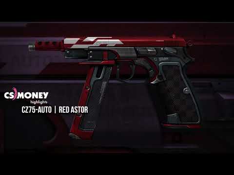 CS:GO | CZ75-Auto - Red Asto
