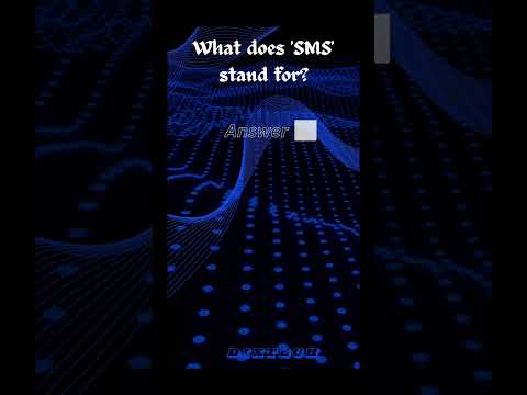 What does sms stand for ? #smartphone #thinking #iphone