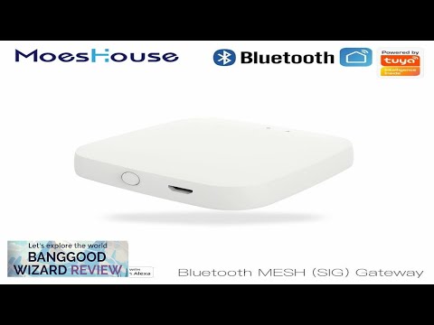 MOES Tuya Wireless Gateway Hub Wired Multi-mode Bridge Bluetooth Remote Controller Mesh Review