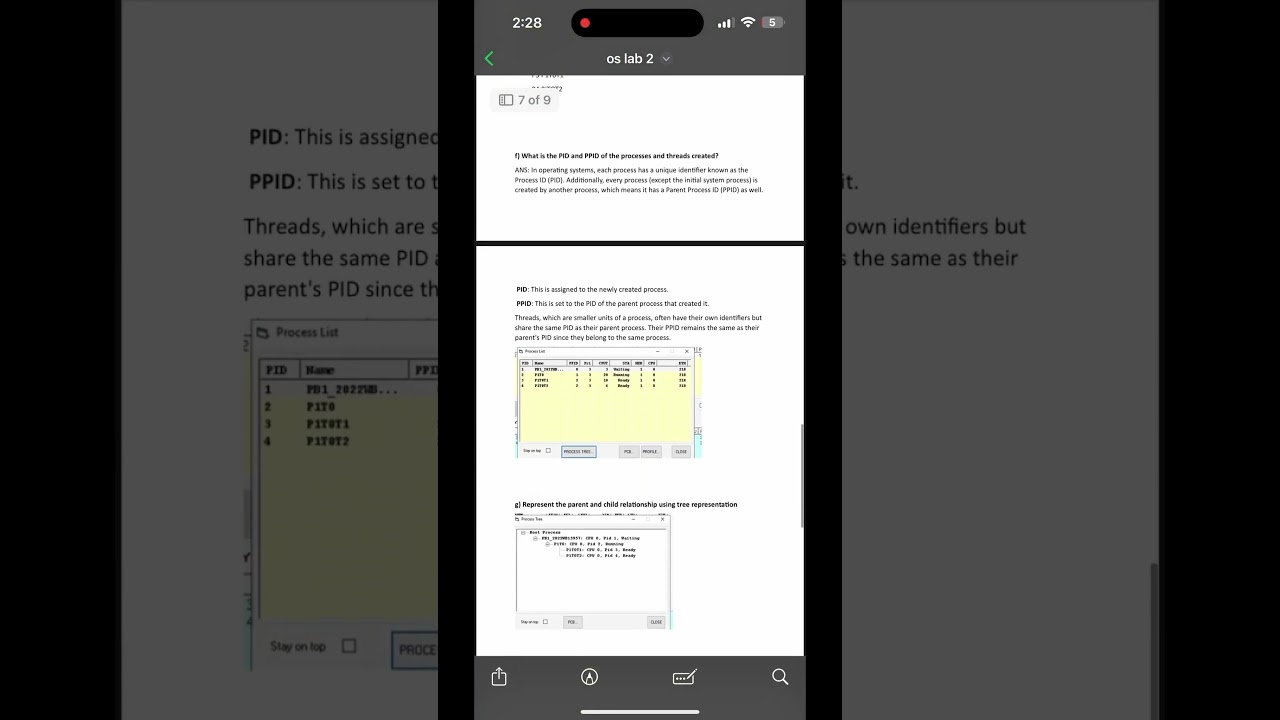 CPU OS simulation   Round Robin   Os lab    #bits #pdf  bits assignment 1080p60, h264, youtube 1