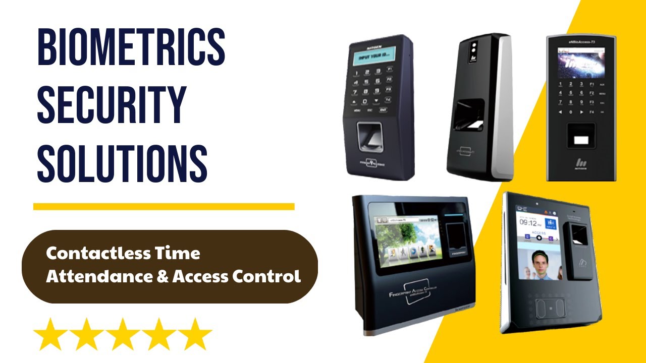 BioEnable Time Attendance & Access Control System - Biometric Security Products