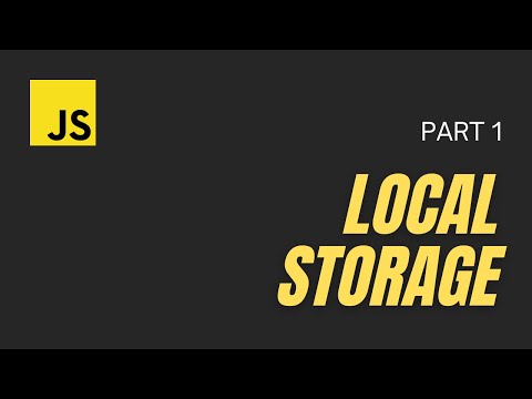 How to use Local Storage in JavaScript for Beginners - Part 1 ( Super Easy Explanation! )