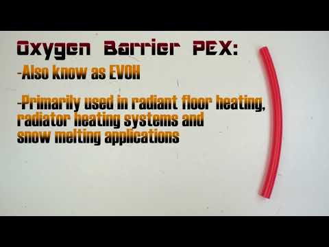 Type of PEX Tubings