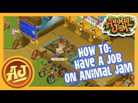 How To Have A Job On Animal Jam! | Animal Jam - How To Video