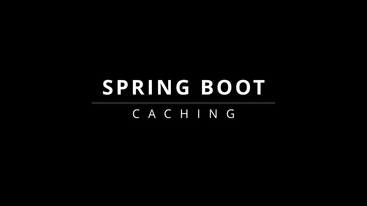 Spring Boot Local Cache
