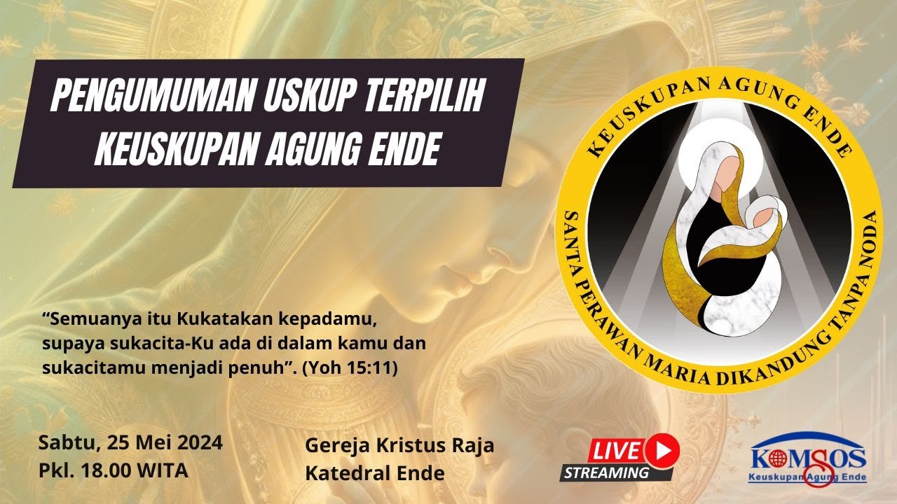 Pastor Paulus Budi Kleden, SVD Jadi Uskup Agung Ende Terpilih ...