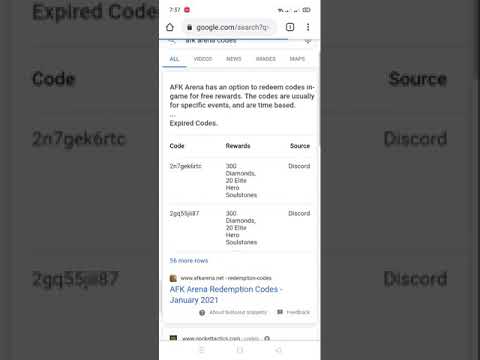 AFK Arena | All Active Codes!!
