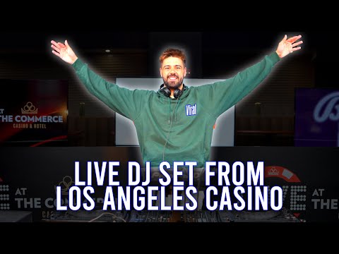 LIVE DJ SET FROM THE COMMERCE CASINO LOS ANGELES / MELODIC TECHNO 1 HOUR SET