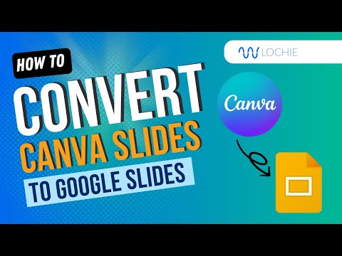 How to Convert Canva to Google Slides | Lochie Design