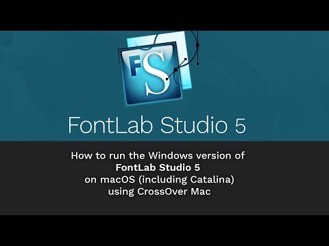 FontLab News FontLab Studio 5, Fontographer 5 and TypeTool 3 on macOS 10.15 Catalina - FontLab News
