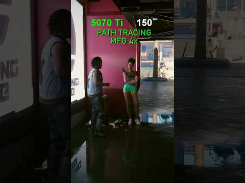Cyberpunk 2077 4k - RTX OFF vs RTX ULTRA vs PATH TRACING | 5070 Ti #5070ti#pathtracing#cyberpunk2077