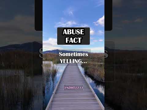 Something they don't tell you about VERBAL ABUSE...