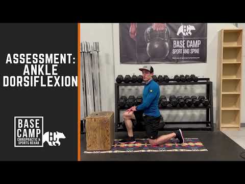 Ankle Dorsiflexion Range of Motion ASSESSMENT