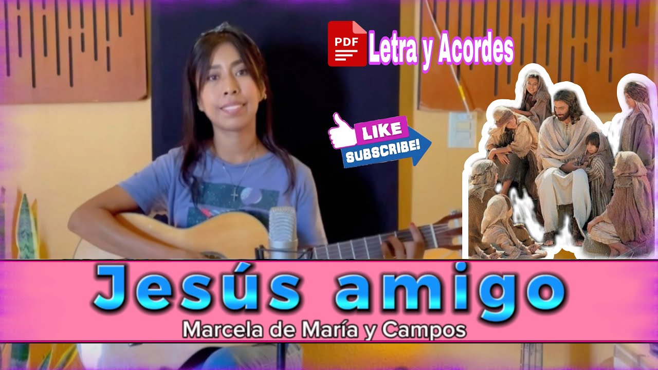 Jesús amigo (Letra y Acordes PDF)