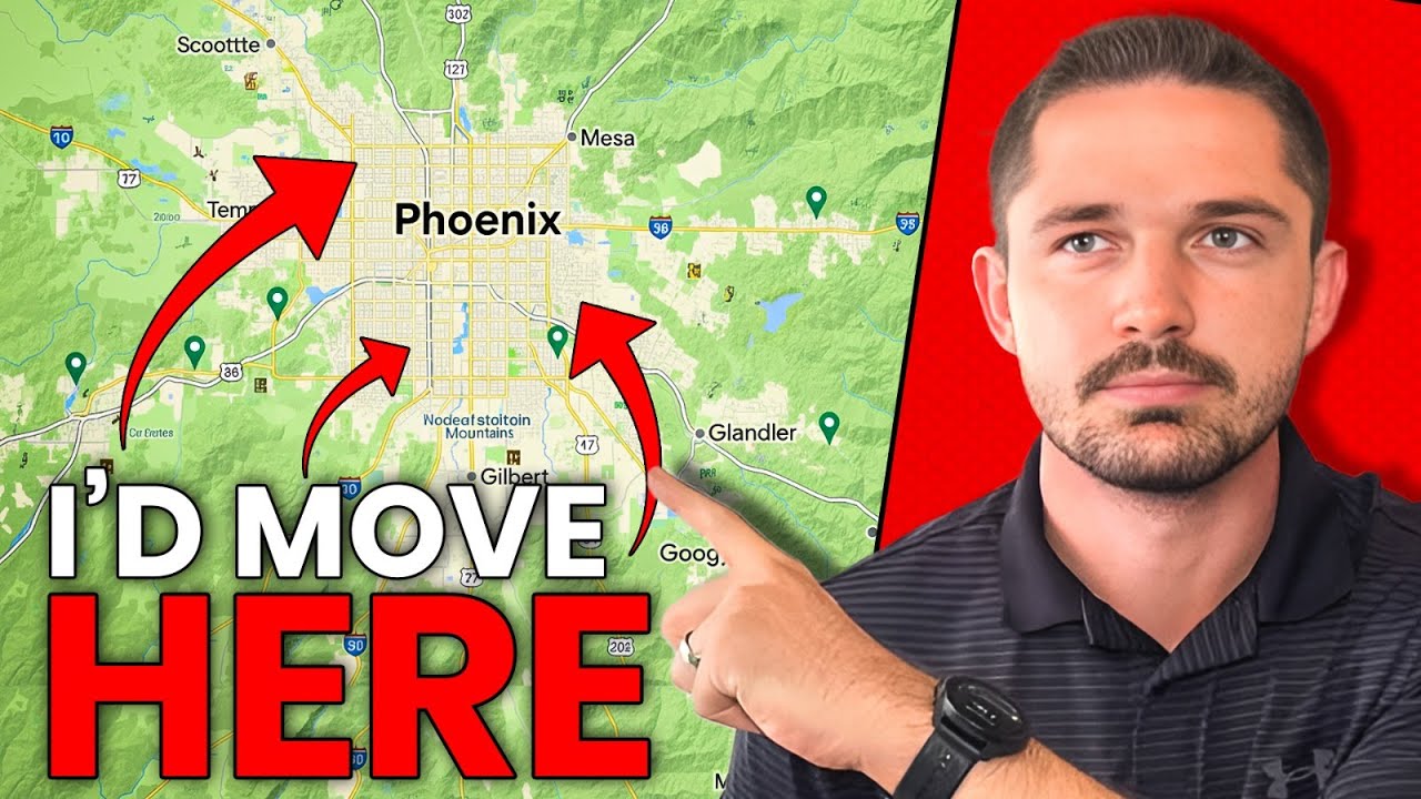 TOP 5 Places To Live In Phoenix, Arizona | This Is Where I Would Move!