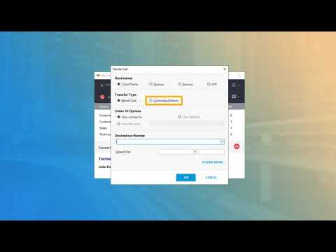 Contact Center Agent - In-call Functionality