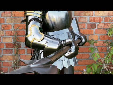 Tested Plate armor set with scale skirts. 14 ctry Armor tested