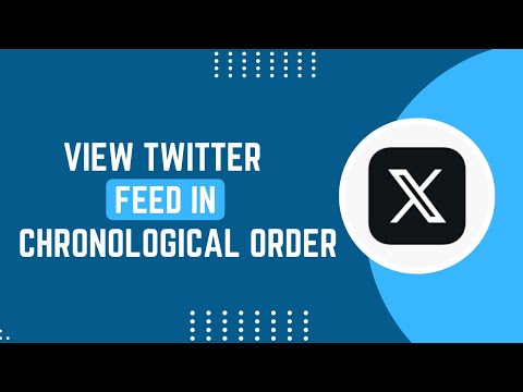 How To View Your Twitter Feed In Chronological Order ?