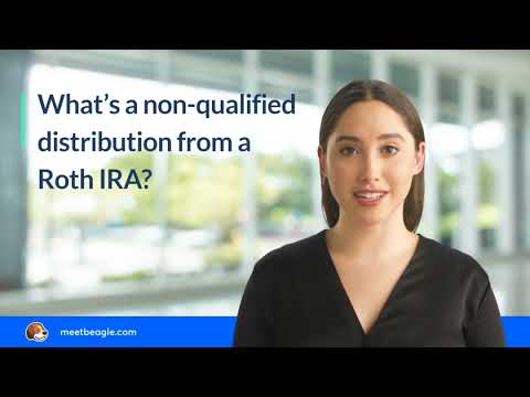 What’s a non-qualified distribution from a Roth IRA?