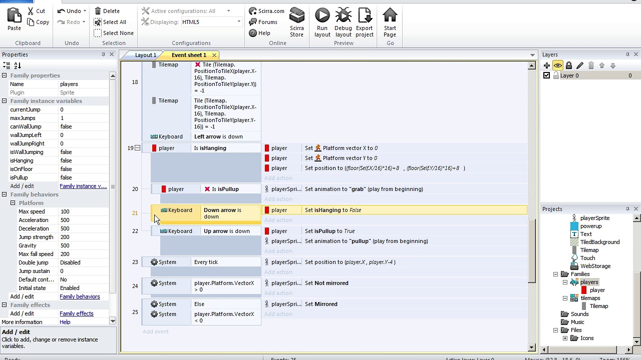 Construct Basics: Platform Behavior 3