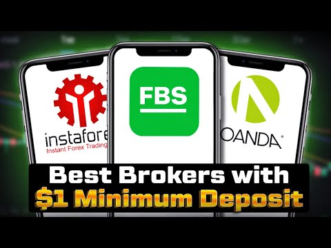 Best Brokers with $1 Minimum Deposit