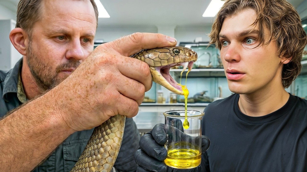 Deadliest Job in the World | Venomous Snake Milker!