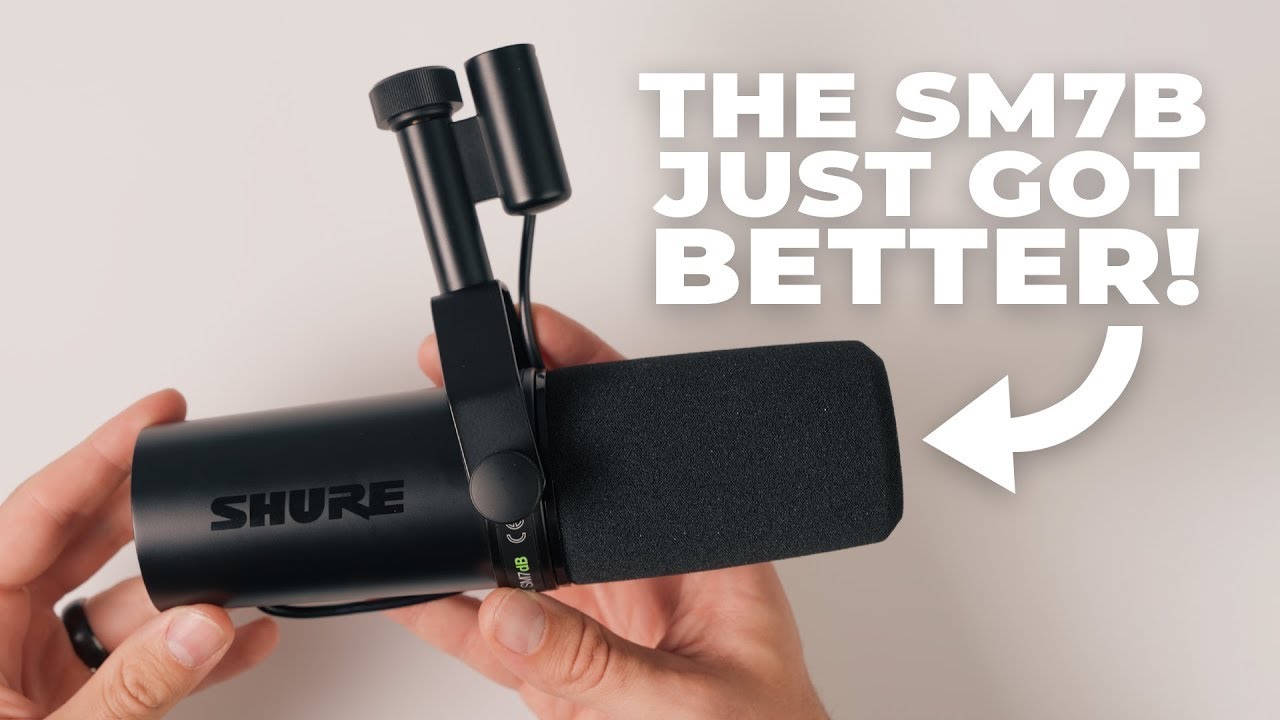 Shure viert 50 jaar SM7B met de nieuwe (en eindelijk voorversterkte ...